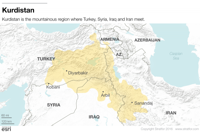 OS GRANDES TEMAS: Os curdos da Síria são um meio para os outros fins