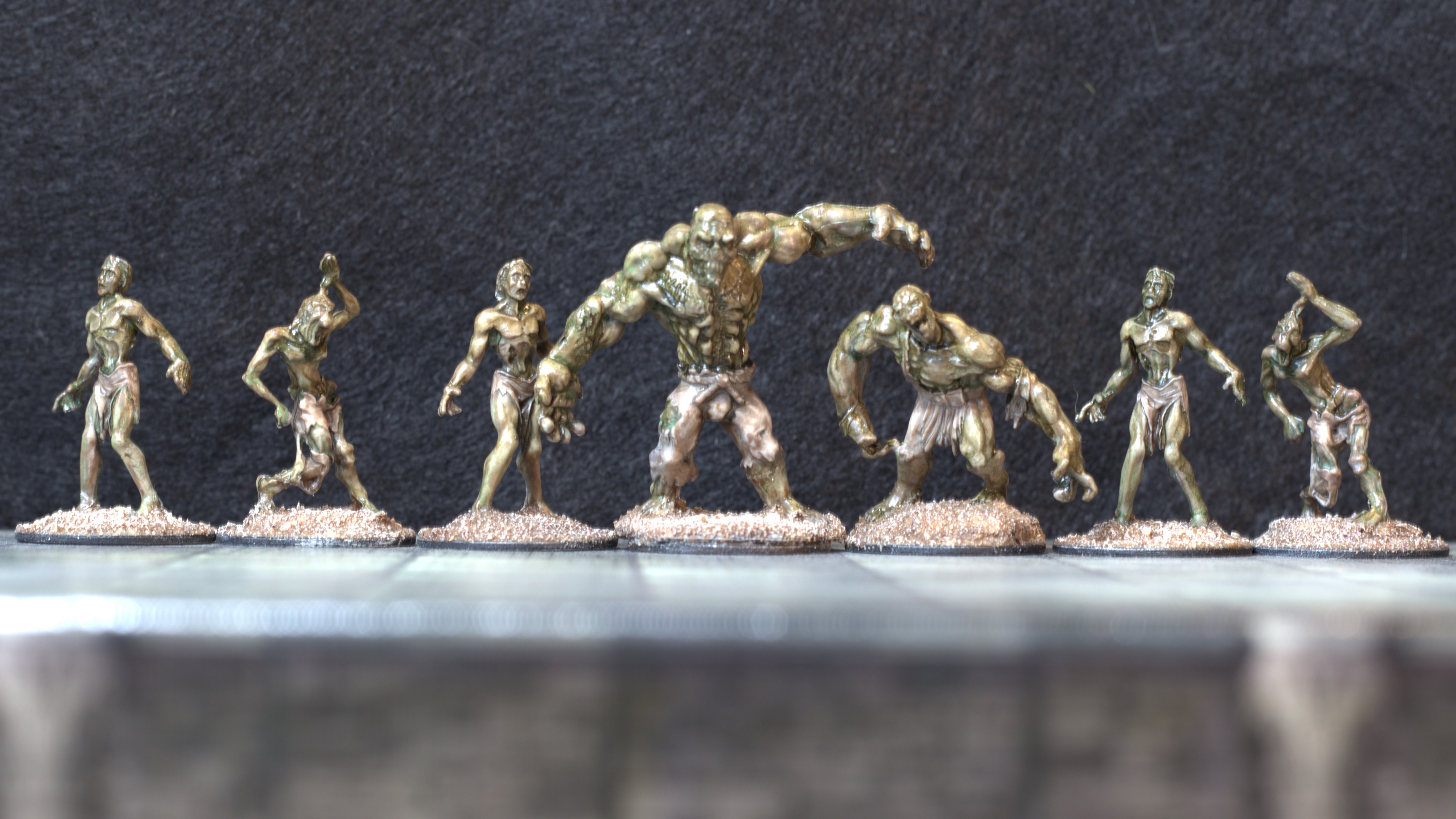 Over the Hill Gaming: Reaper Bones Zombies