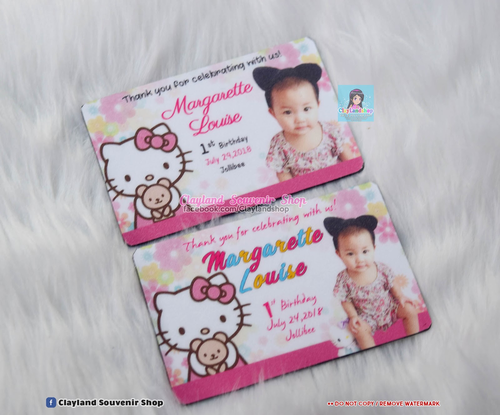 Clayland Souvenir Shop: Hello Kitty Photo ref Magnet Souvenir