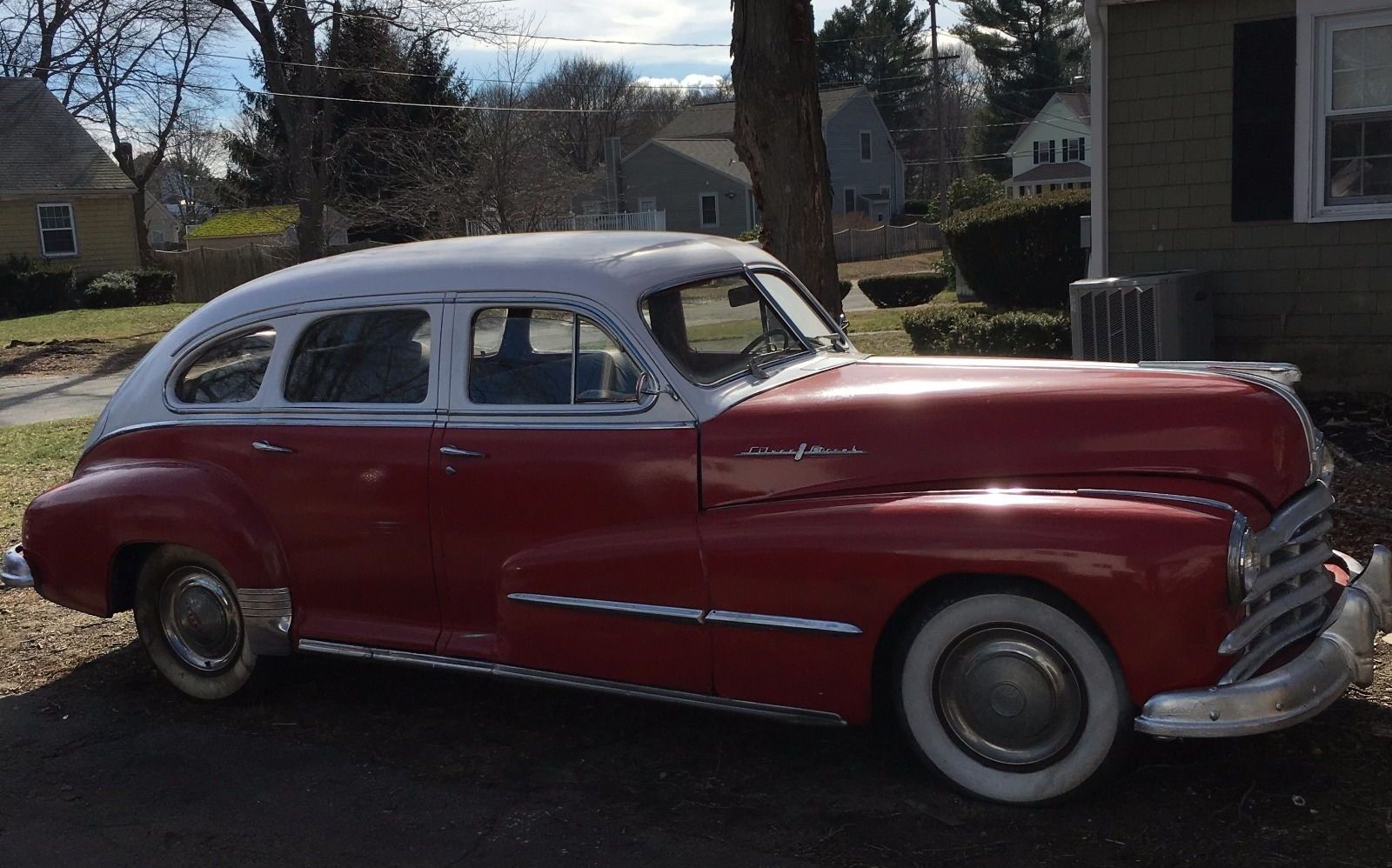 All American Classic Cars: 1948 Pontiac Streamliner DeLuxe 4-Door Sedan