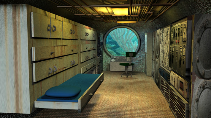 marymc23: Maya Modeling, Texturing and Lighting - Submarine Interior ...