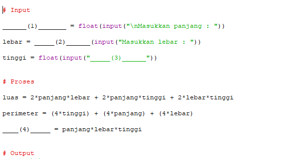 SAINS KOMPUTER & ASAS SAINS KOMPUTER: ASK T2 : ATURCARA PYTHON MUDAH