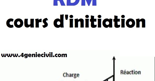 RDM : cours d'initiation en pdf