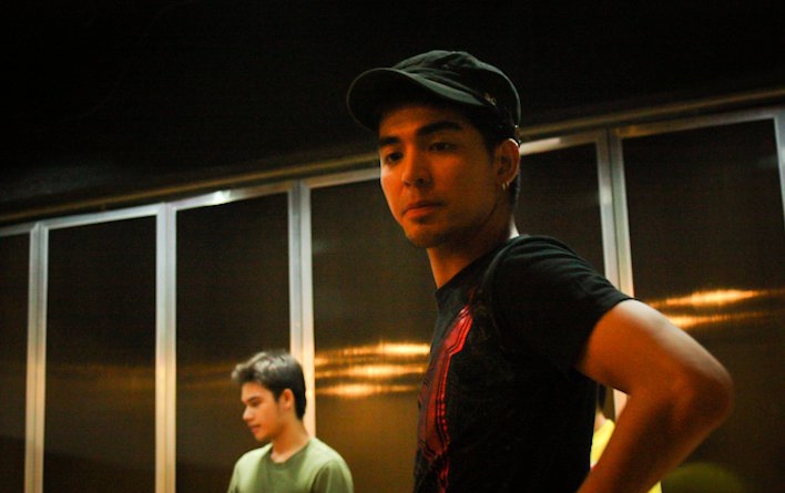 Gossip Actors: Mark Herras during his rehearsal at dance planet studio