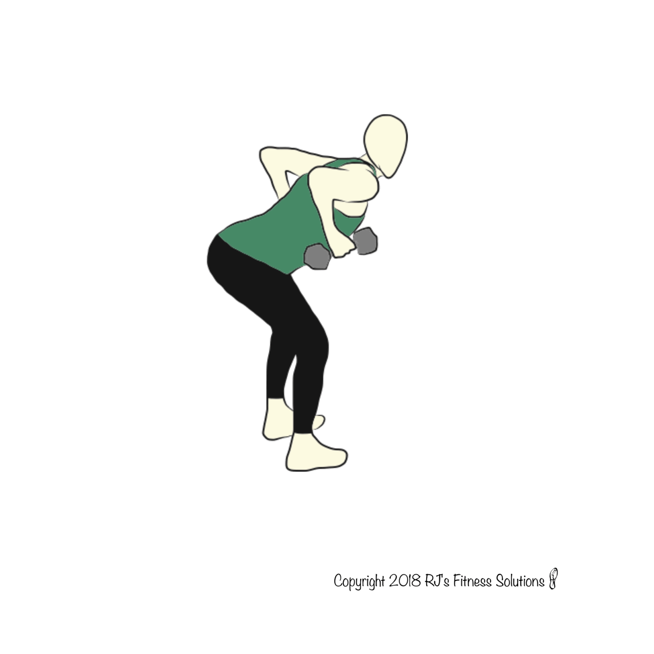 Sole Shaping: Dumbbell Kickback Cues