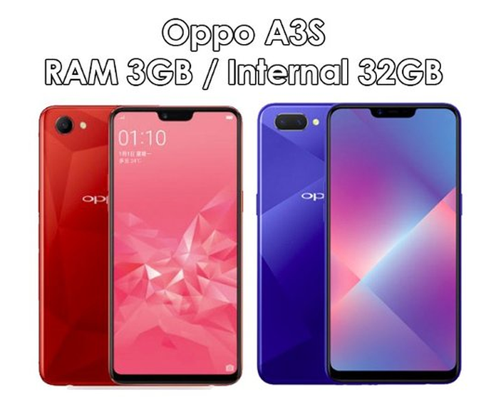 Review dan Spesifikasi Oppo A3s - Smartphone Layar Besar, Fitur Menawan dan Baterai Awet ...