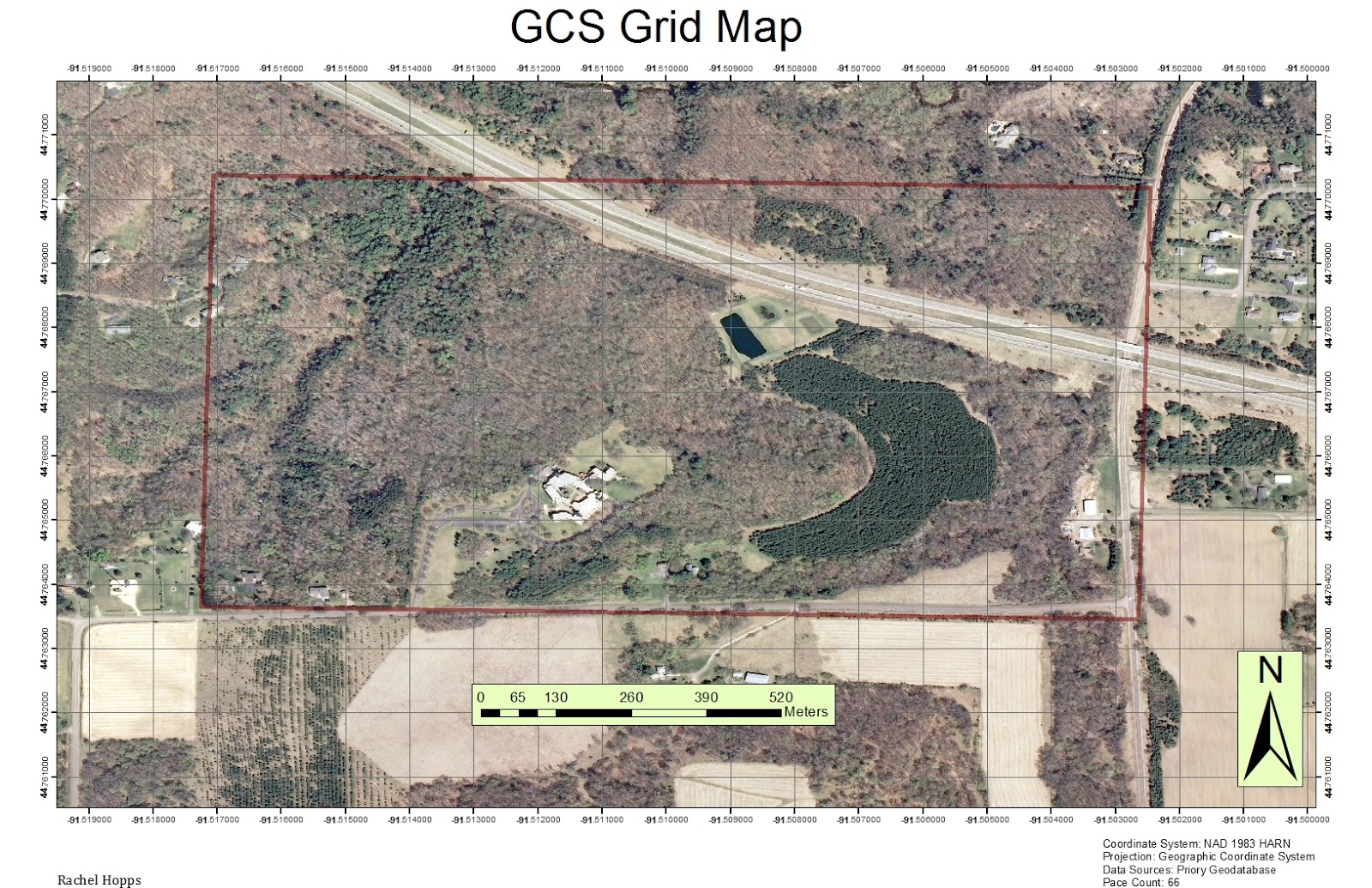 GEOG 336 Geographic Field Methods: Navigation Map