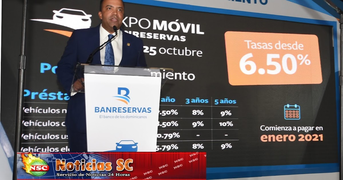 Banreservas inaugura Expomóvil 2020 con tasas fijas desde 6.50% « Noticias SC