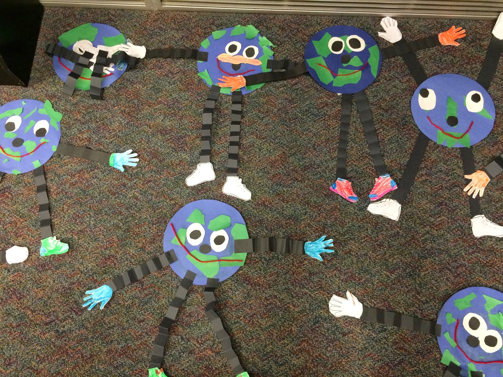 Adventures-In-Mommy-Land: earth men (cute earth day craft)