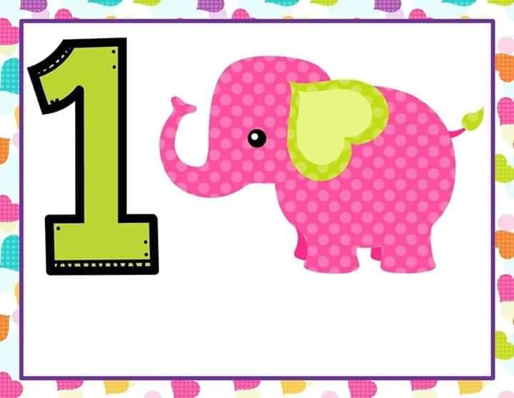 Cards numéricos Cards coloridos e ilustrados para trabalhar os números ...