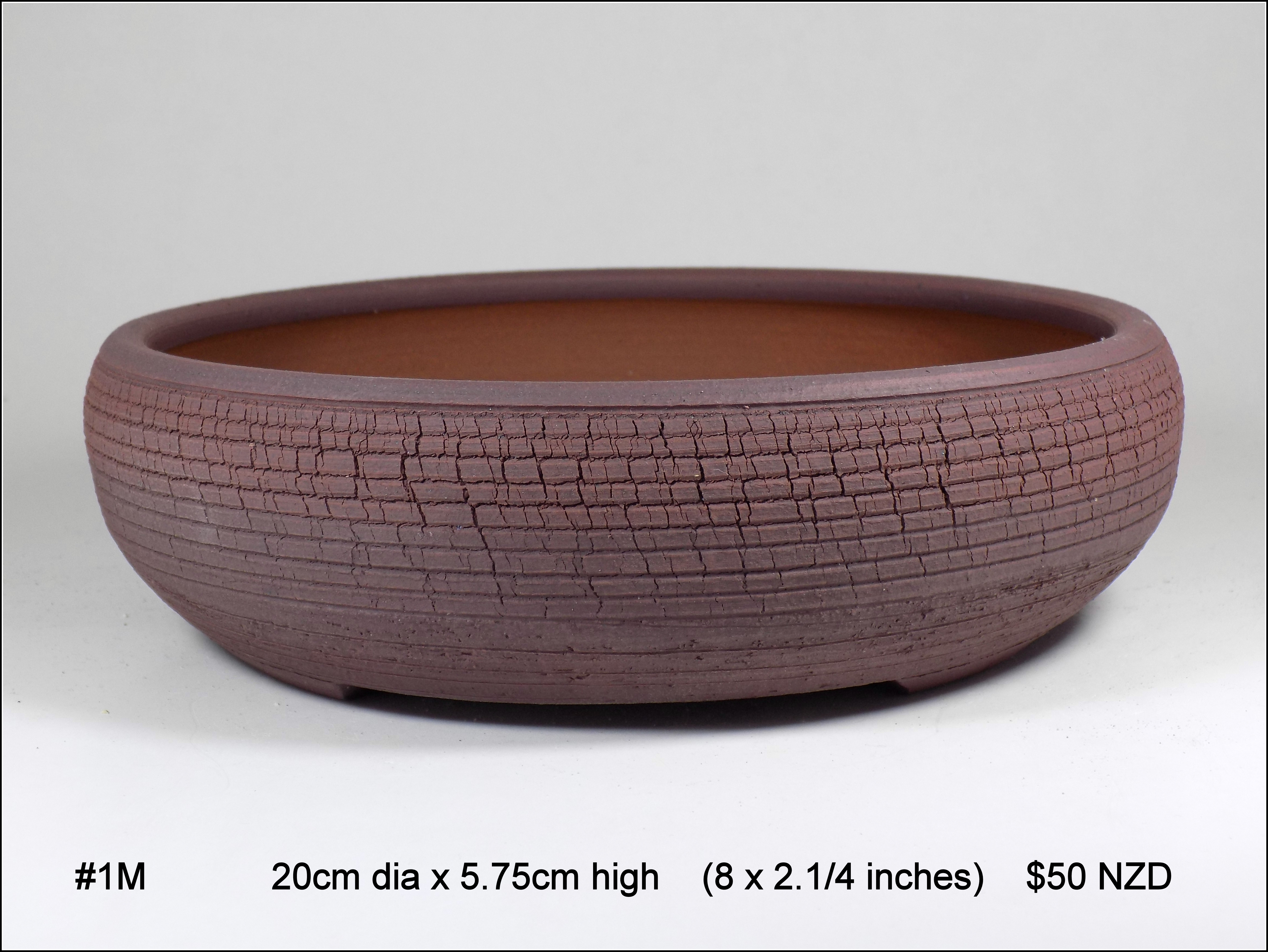 Fionna's Bonsai Pots, Kiwi Made, In New Zealand: Medium