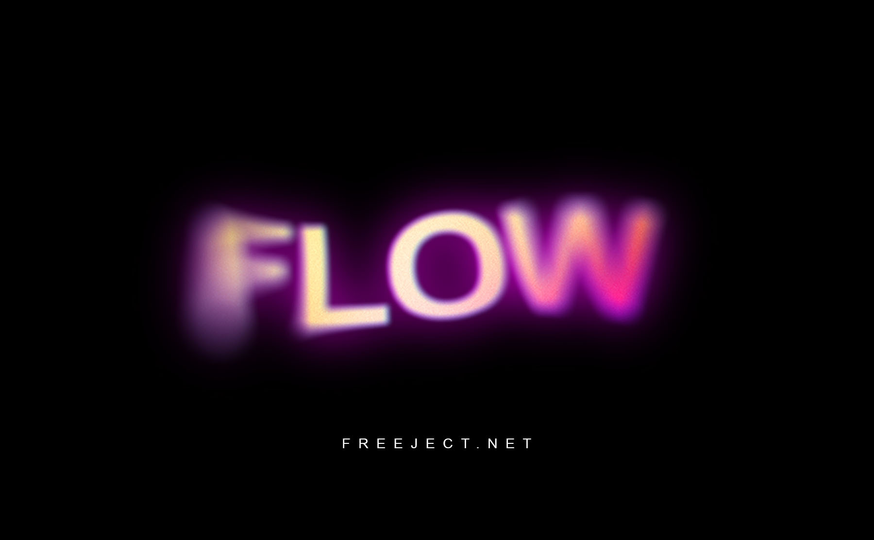 Free Download Glow Blurry Text Effect Template free-download-glow-blurry-text-effect-template