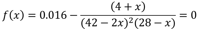 Chemical Engineering World: Roots Finding: Bracketing Methods Chemical Engineering World: Roots Finding: Bracketing Methods