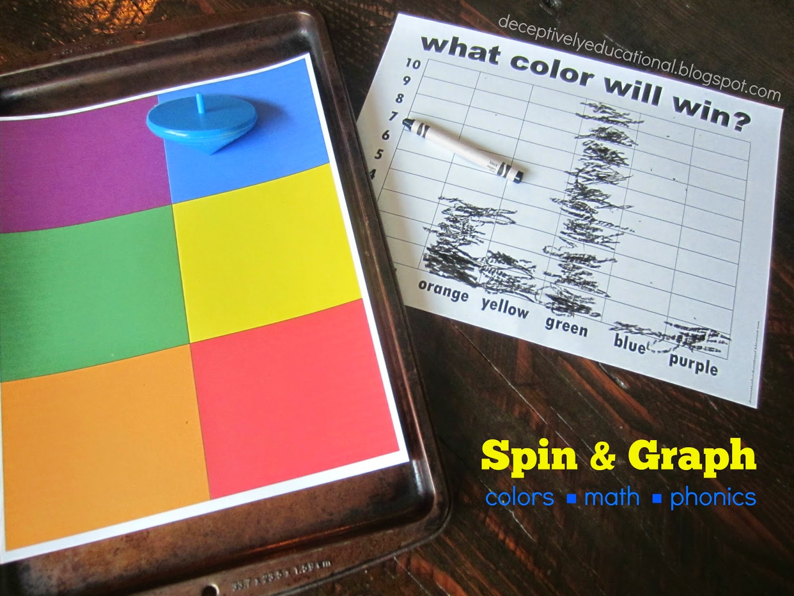 Relentlessly Fun, Deceptively Educational: What Color Will Win? (Spin ...