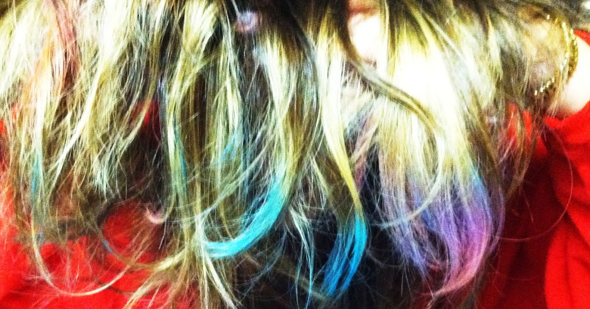 fox and gypsy: Hair Chalking