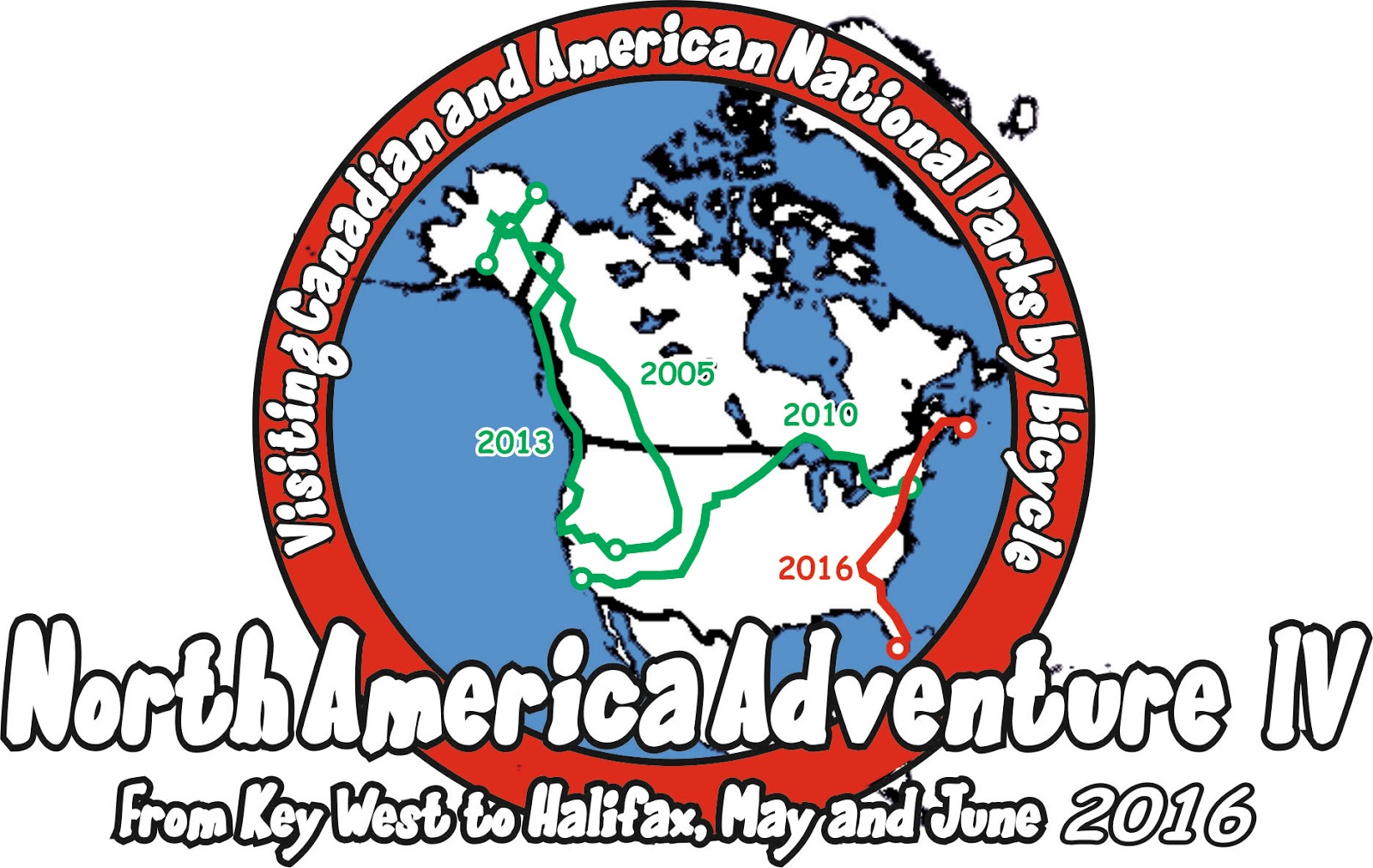 North America Adventure IV: Logo for North America Adventure IV