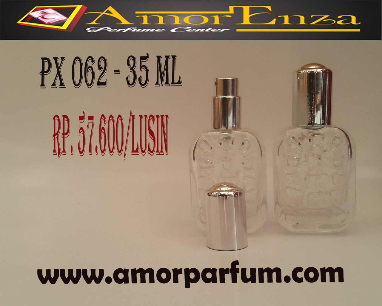 Jual Aneka Botol Parfum Cantik & Unik - Distributor Bibit Parfum Refill ...