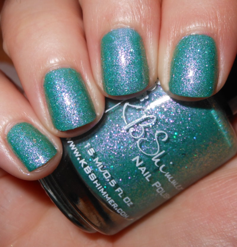 Imperfectly Painted: KBShimmer Teal Another Tail