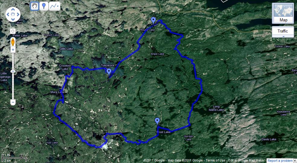 Carl's Travel Blog: Frost River Loop