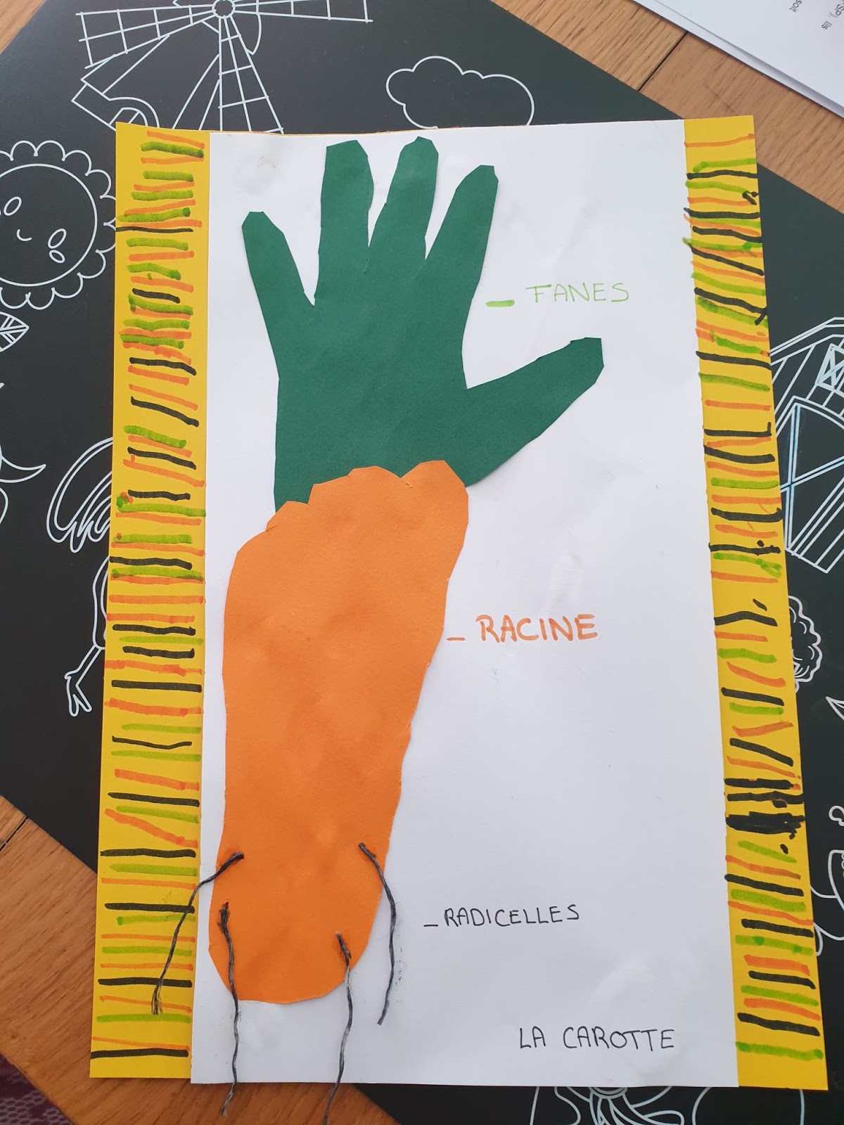 La classe de Dorothée: Les carottes - retours des enfants