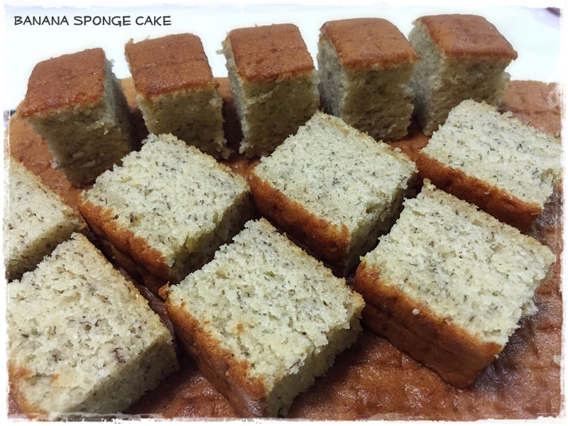 Tested & Tasted: Oreo Banana Sponge Cake