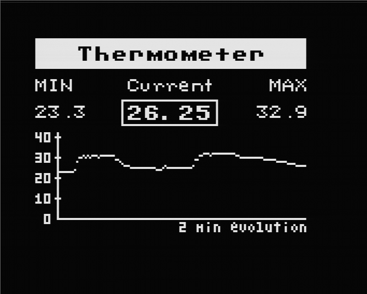 Arduino Thermometer With Tv Output · One Transistor