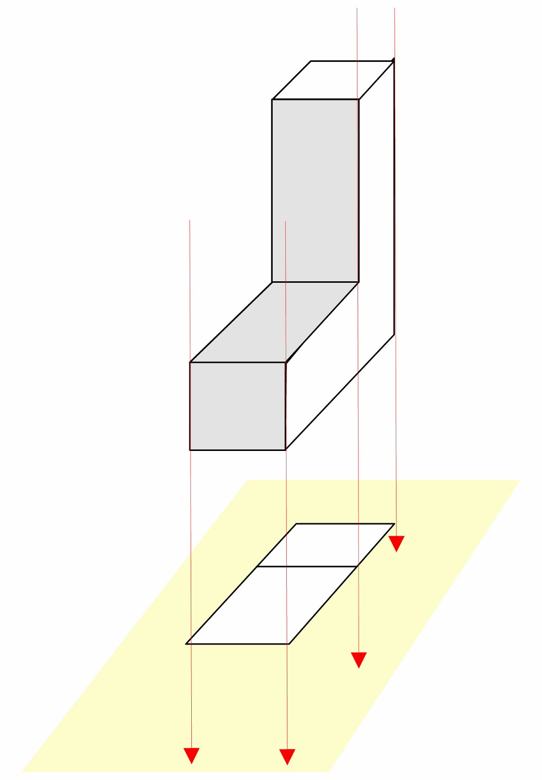 FIRST ANGLE - ORTHOGRAPHIC PROJECTION - arrambam360