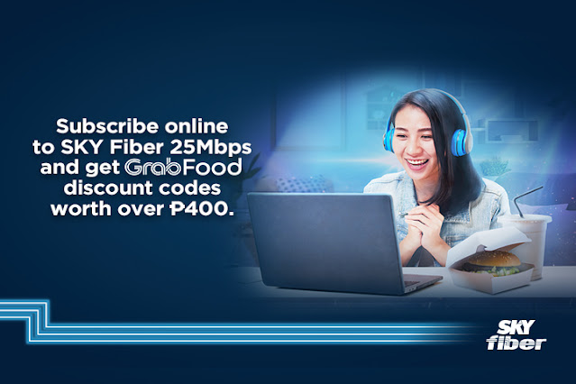SKY Treats New SKYcable and SKY Fiber Subscribers to GrabFood Discount ...