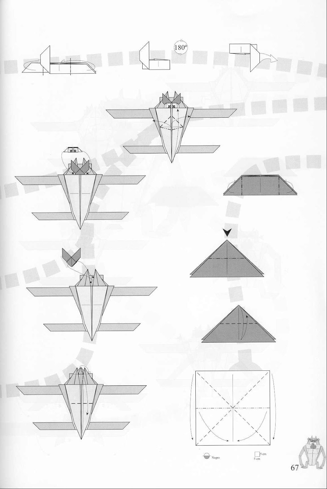 Origami Cartoon 1-Halle - Ruby Book Origami