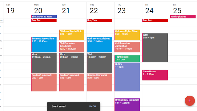 Tips for Time Management in Law School - The Legal Duchess