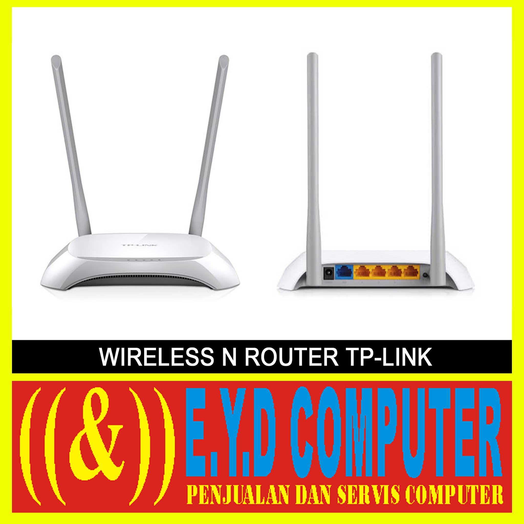 TP-LINK TL-WR840N WIRELESS N ROUTER WIFI 2 ANTENA WR840 300MBPS ...