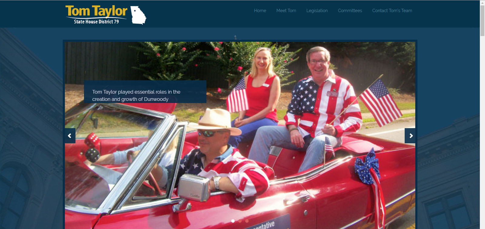 Dunwoody Working Girl: INTRODUCING: GA State Representative Tom Taylor ...