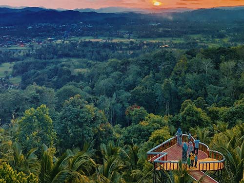 Simarsayang, Tor Bukit dengan Panorama Sidimpuan Super Indah ...