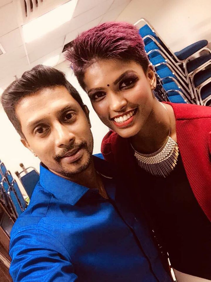 Malaysian Boxer Shree Sharmini Selvarani Bald and Short hair style ...