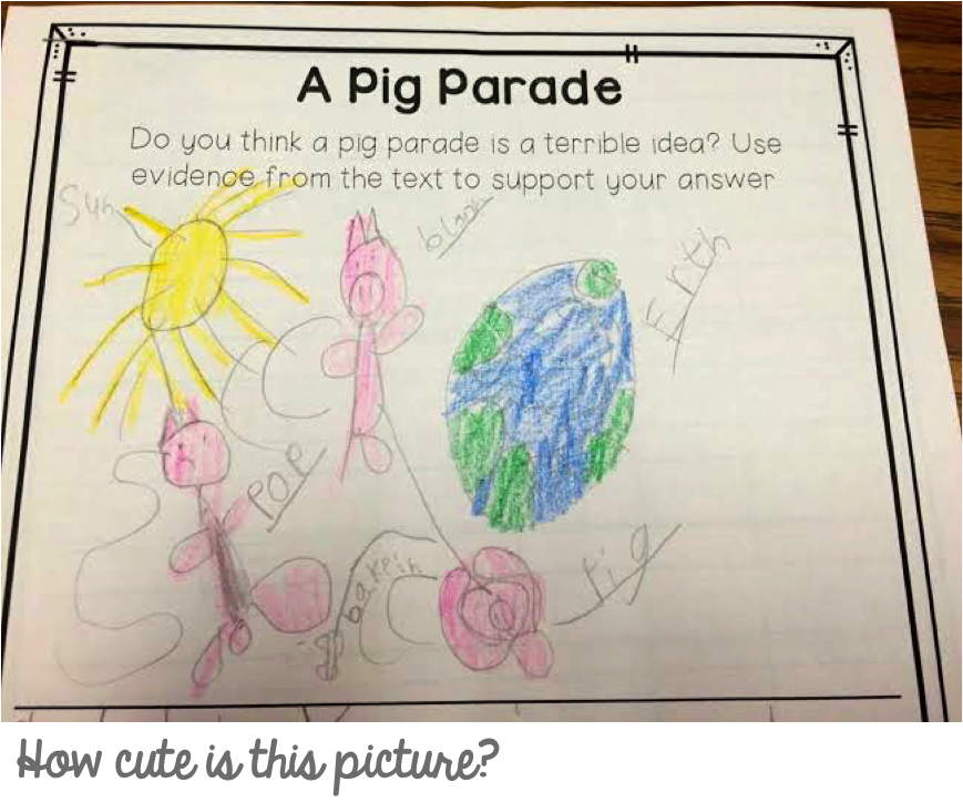 Paiges of Learning: Opinion Writing & Text Evidence