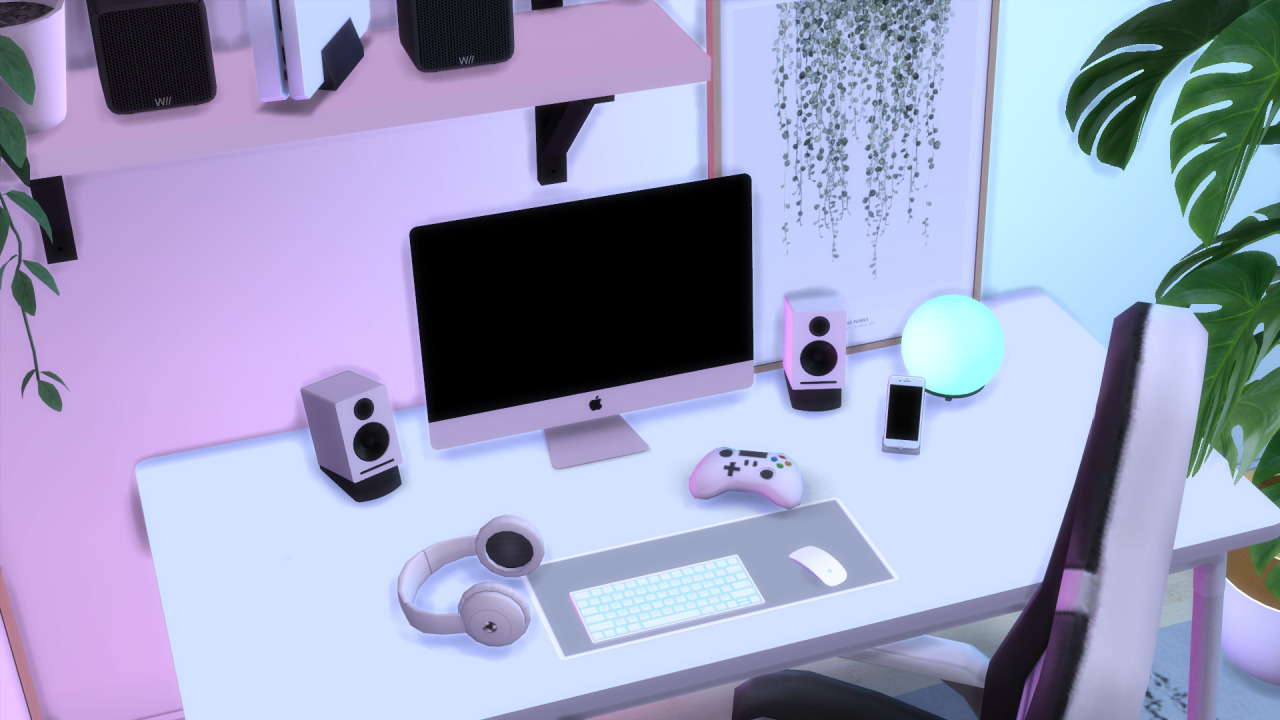 SIMS 4 - Magic RGB Set + PC Case RGB - Bárbara Sims