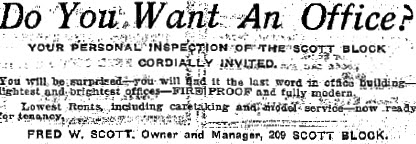 Winnipeg Places: 272 Main Street - Scott Block