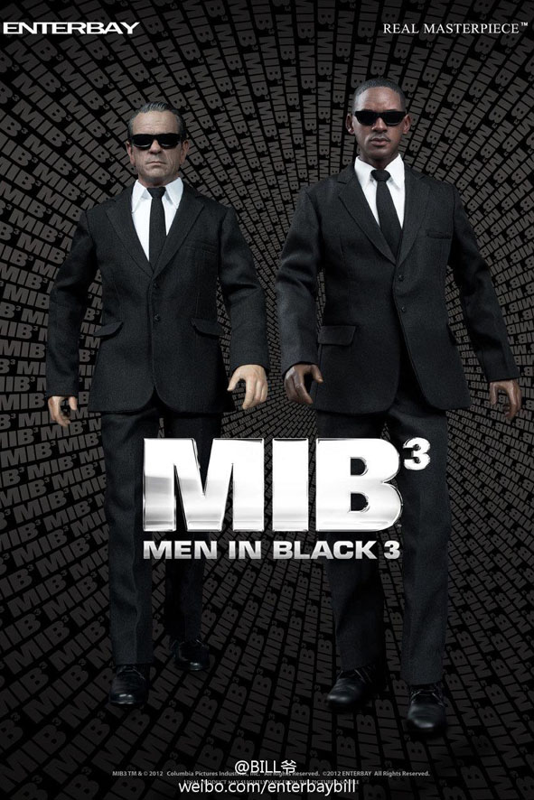 toyhaven: UA Zhe er ENTERBAY 1/6th scale MIB3 Agent J & Agent K 12-inch ...