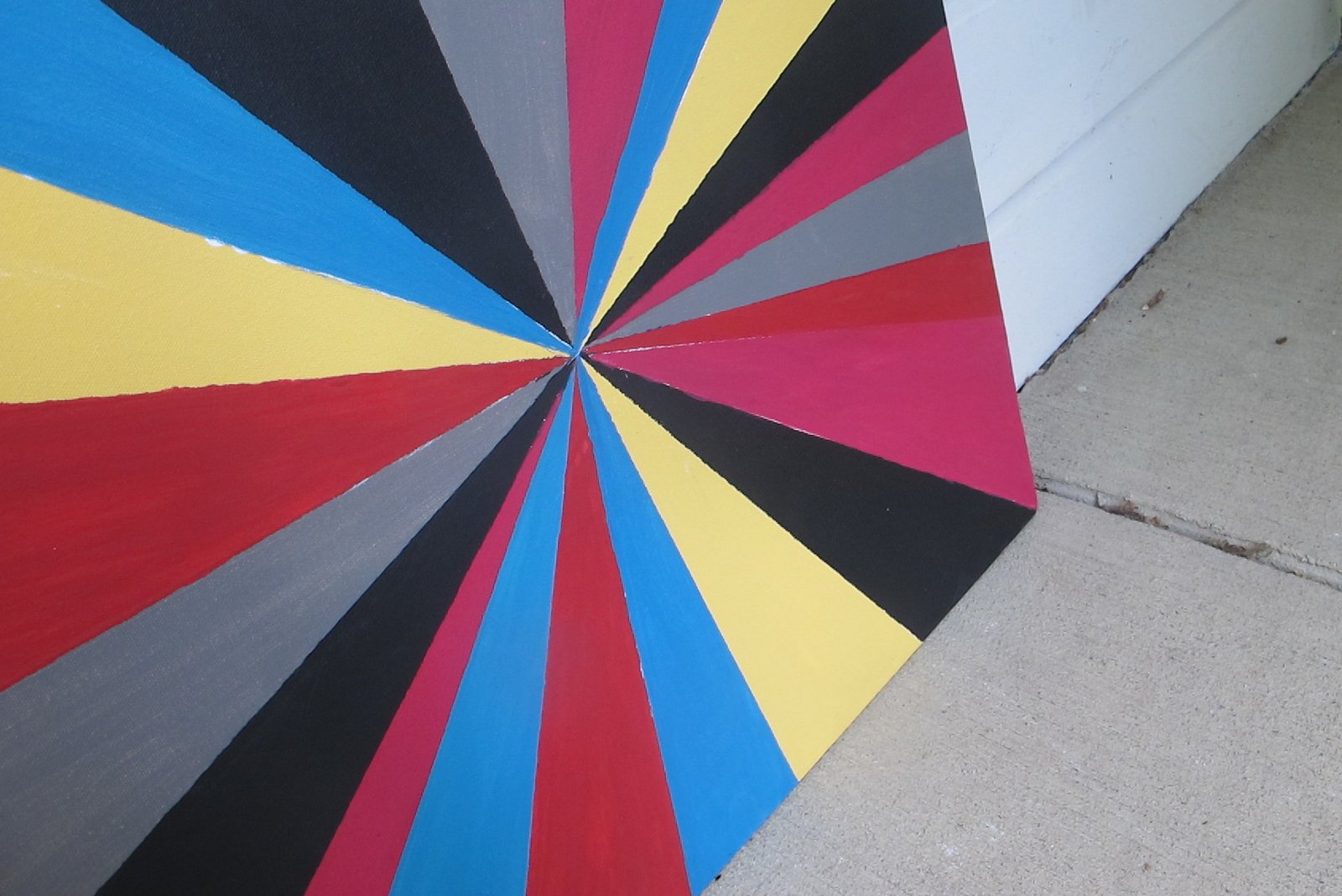 Pinwheel & Wood Paintings