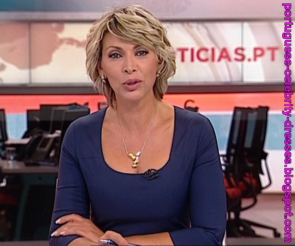 PORTUGUESE CELEBRITY DRESSES: CLARA DE SOUSA - "JDN" - 30-8-2016