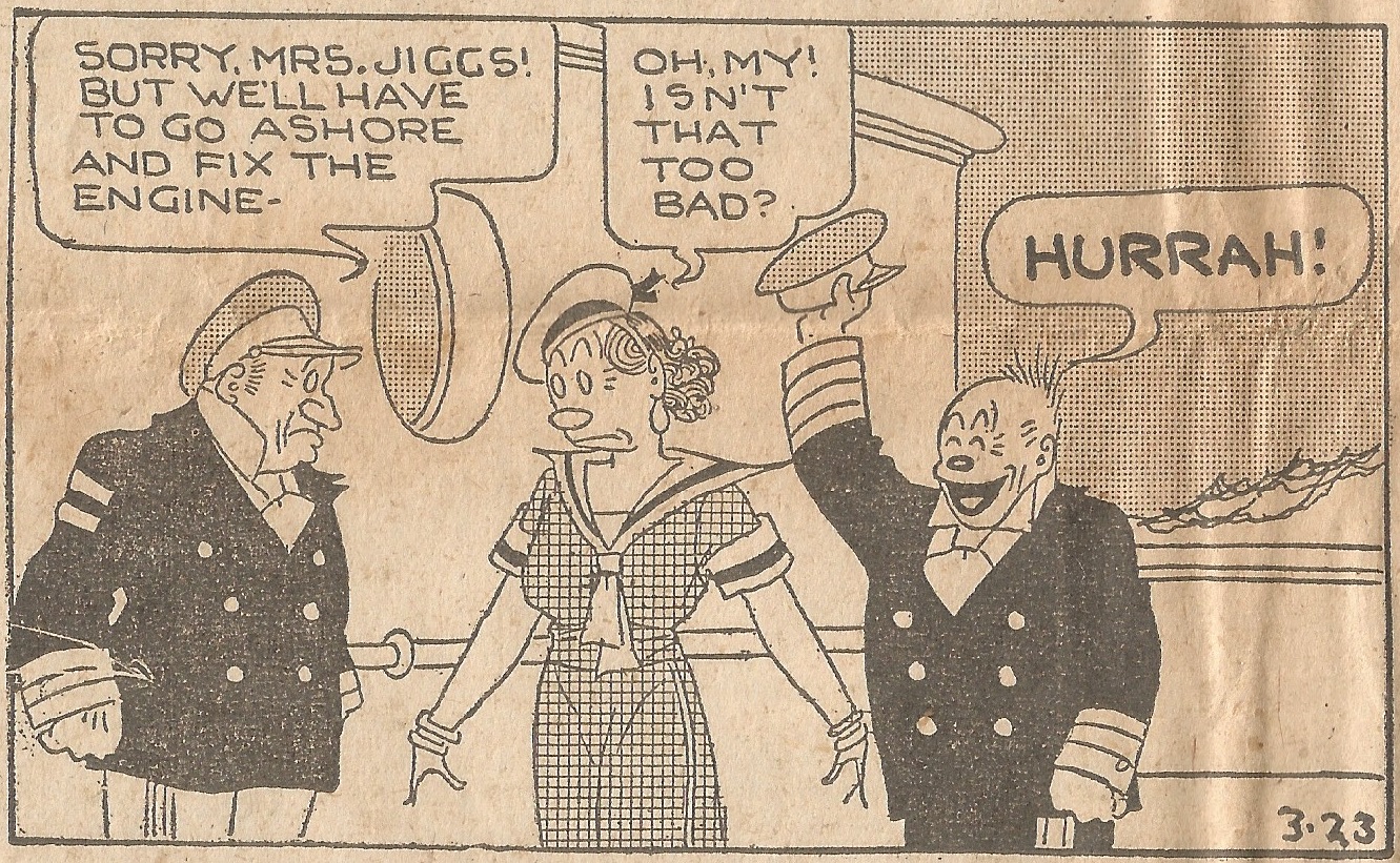 For The Love of History: 1935 Newspaper Funnies Section ~Cartoons