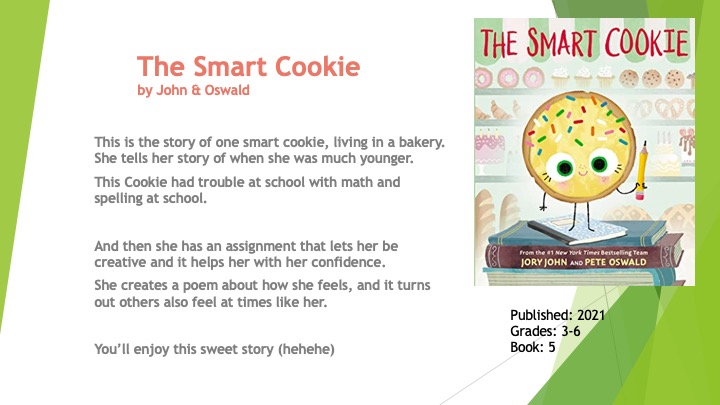 Young Adult Reading Machine: The Smart Cookie by John & Oswald