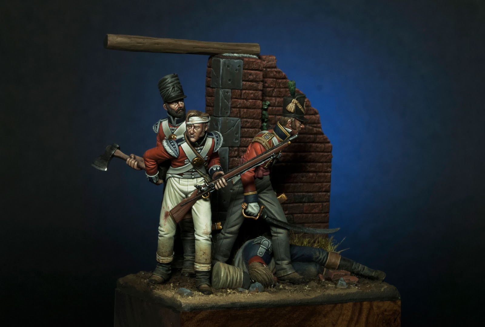 LANCIO MODELS BLOG: Hougoumont - Waterloo 1815 - 1:35