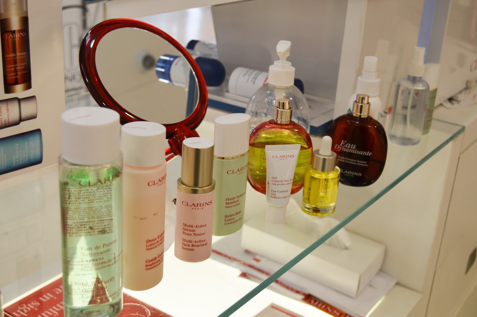 My Clarins Counter Experience: Skin Consultation and Makeover ...