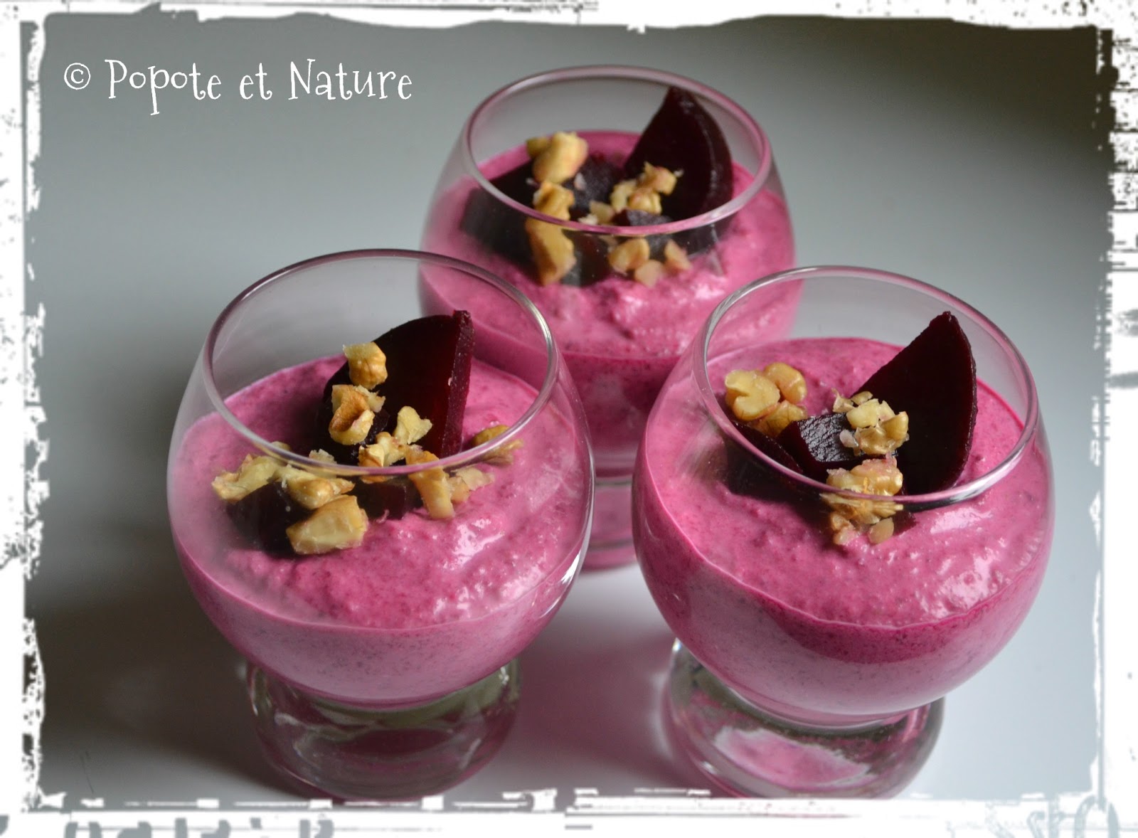 Popote et Nature: Pink verrine