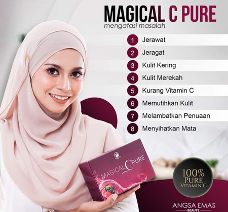 Serlah Kecantikan Diri Mu: MCP Magical C Pure 1000mg Vitamin C
