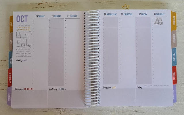 Slice of Pi Quilts: Quilter's Planner - A Quilty Planner Review