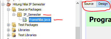Program Java GUI Menghitung Nilai Mahasiswa Dengan Netbeans ~ Coding ...