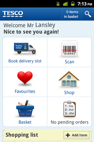 Nick Lansley's Technology for Tesco.com Blog: Speak or Scan - Tesco ...