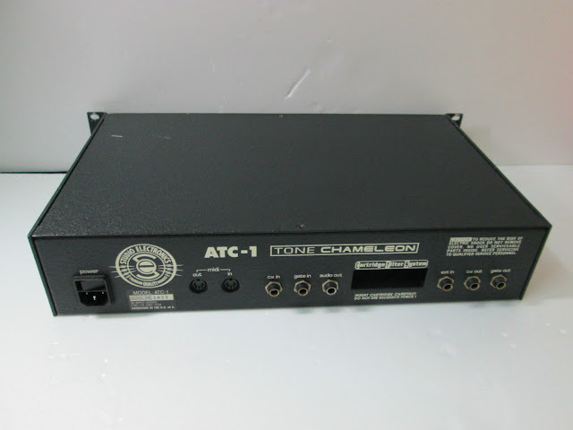 MATRIXSYNTH: Studio Electronics ATC1 Synthesizer with 4 Cartridges SN 1823